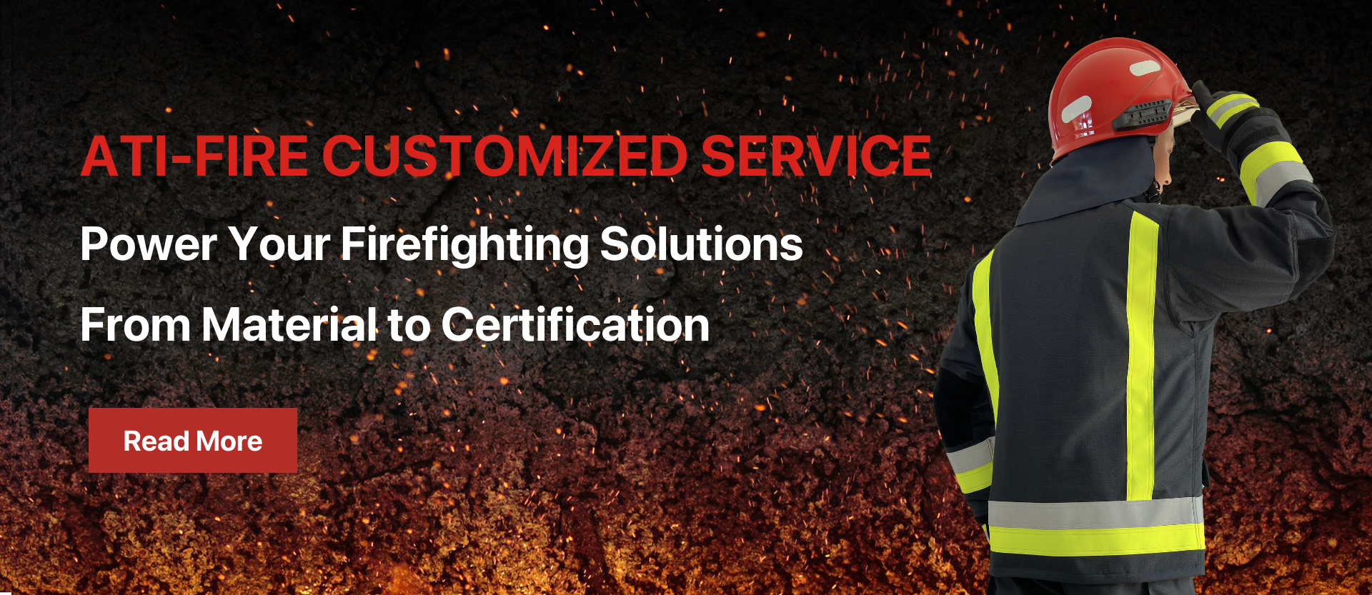 بدلة إطفائي، خوذة إطفائي، أحذية إطفائي - جيانغشان ATI-FIRE